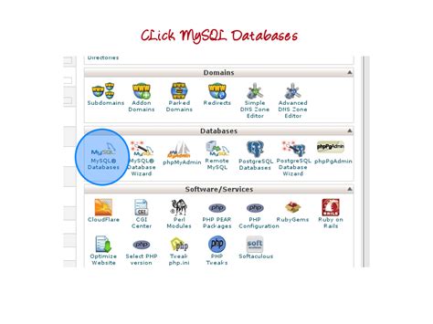 Use CPanel To Create A New Database User