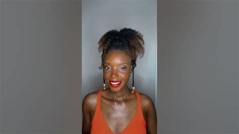 Quick And Easy Mohawk Hairstyle For 4b 4c Hair Mohawk Hairstyles Hair Styles 4c Hairstyles