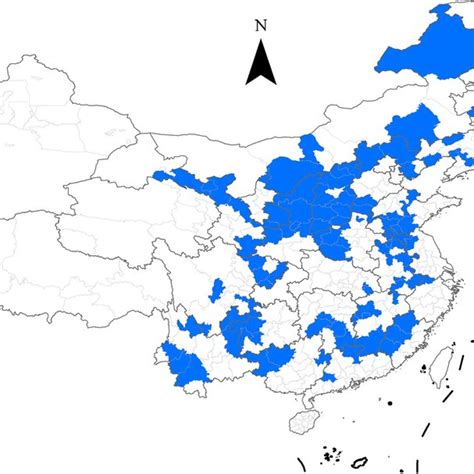 Spatial Location Map Of The Research Object Download Scientific Diagram