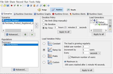Neoload Test Scenario How To Design Test Execution