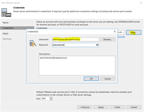 Technical Blog Veeam Backup Replication Installation Repository Add VCenter Add In