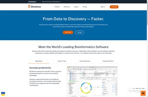 Geneious Commercial Bioinformatics Software Platform Sugggest