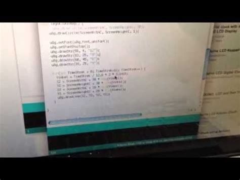 Analog Clock LCD Arduino With Code With Code Explanation Analog Clock Arduino Coding