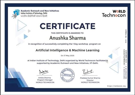Iitdelhi Artificialintelligence Machinelearning Ai Ml