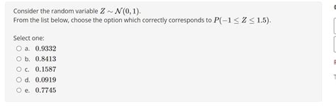 Solved Consider The Random Variable ZN From The List Chegg