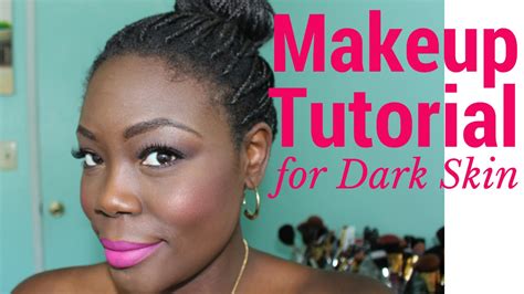 Pretty Dark Skin Makeup Tutorial Youtube