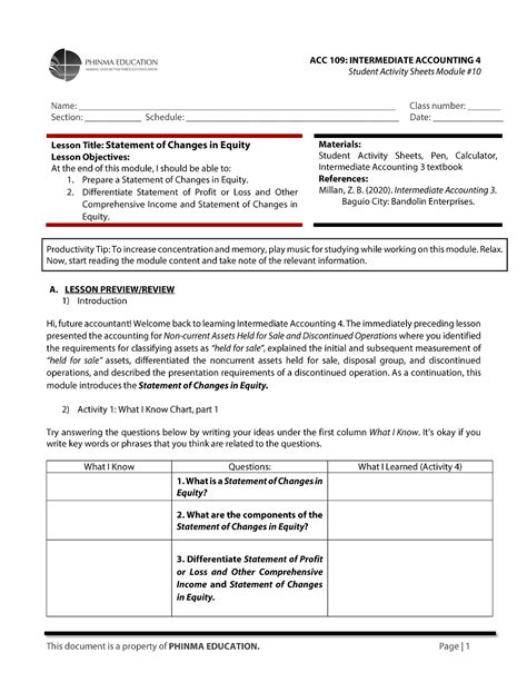SAS 10 ACC109 Notes BS Accountancy Studocu