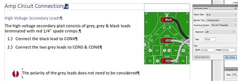 anchored frame not running into paragraph adobe product community