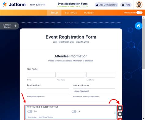 How To Create Event Registration Form Online
