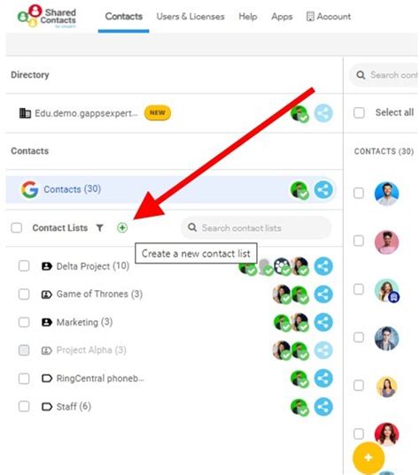 create a shareable contact list shared contacts for gmail®