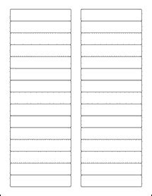 File Folder Label Template Word DocTemplates