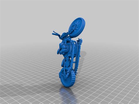 免费 Stl 文件 Demon Girl Biker 👧 ・可下载 3d 打印对象・cults