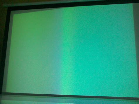 NEC Projector Orange Color On Left Side Of Screen AVS Forum