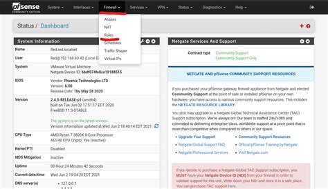 Setting Up Firewall Rules Relab Starting A Homelab From Zero