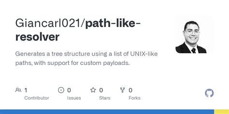 Github Giancarl021path Like Resolver Generates A Tree Structure