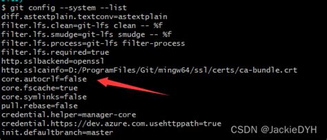Git转换换行符lf与crlf转换问题 Windows系统和linux系统差异统一 Jackiedyh 博客园