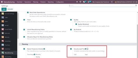Manufacturing Orders In Odoo 16 Manufacturing Odoo V16 Enterprise Edition Book