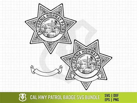 California Highway Patrol Acrylic Christmas Ornament Chp Badge Artofit