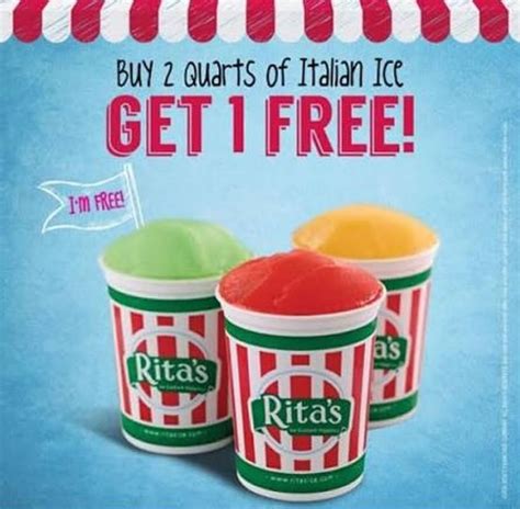 Ritas Italian Ice And Frozen Custard Thursday 7 1 21 Open 12 10