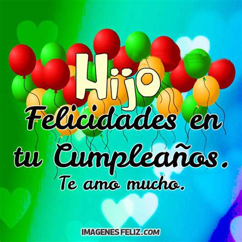 Feliz Cumplea Os Hijo