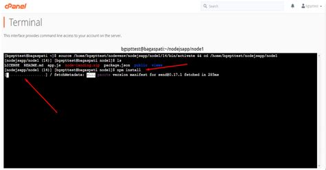 Cara Upload Project Nodejs Di Cpanel Hosting