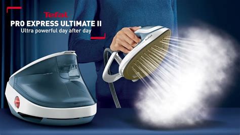 Tefal Pro Express Ultimate II Steam Generator Iron GV9710 - YouTube
