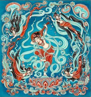 敦煌飞天壁画数字藏品将于文化和自然遗产日推出 灵境·人民艺术馆 人民网