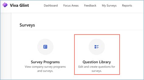 Viva Glint Survey Templates Introduction And Terminology Microsoft Learn