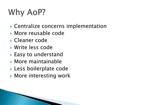 Aspect Oriented Programming Pptx Programming Languages Computing