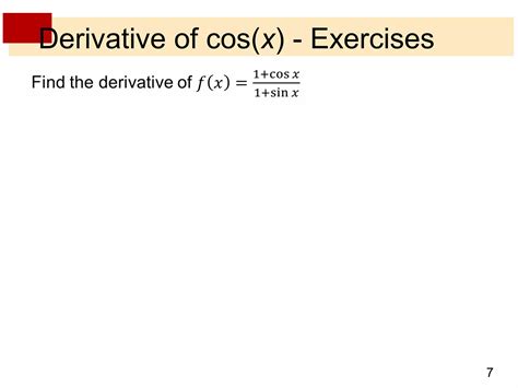 Lecture 9 Derivatives Of Trig Functions Section 33 Ppt