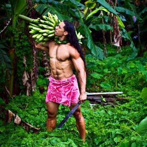 A Butterfly Unfolding Samoan Men Hawaiian Men Long Hair Styles Men