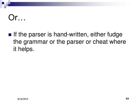Ppt Parsing And Context Free Grammars Powerpoint Presentation Free Download Id 3281568