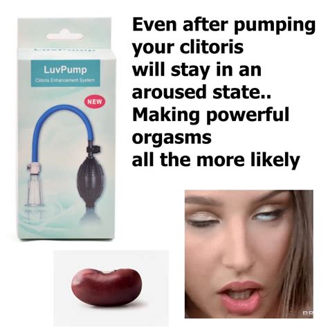 Clitoris Pump Clit Pump System Increase Clitoris Pleasure By Luv Pump