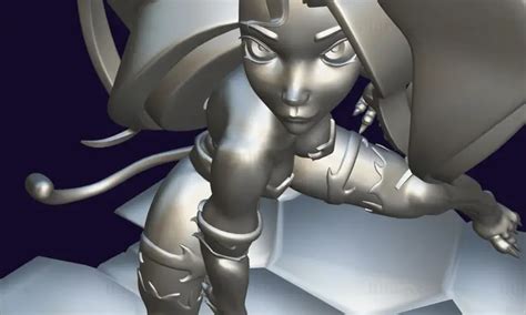 Felicia Darkstalkers 3d Print Model Stl