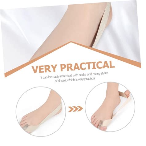 Fomiyes 2pcs Toe Separator Orthotics For Plantar Fasciitis Big Toe