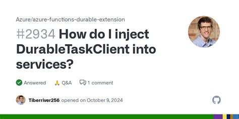 How Do I Inject Durabletaskclient Into Services · Azure Azure