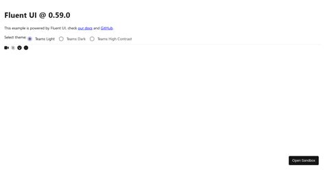 Fluent Ui Example Codesandbox Fluent Ui Example Codesandbox