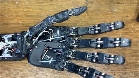 V2 Dexhand Tendon Driven Robot Hand Youtube
