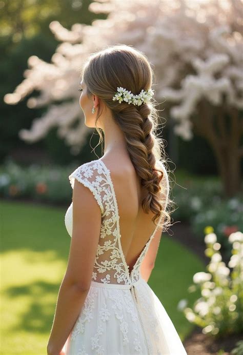 Elegant Fishtail Wedding Braid Ideas