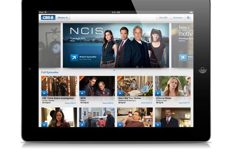 Cbs Launches Streaming App For Iphone Ipad