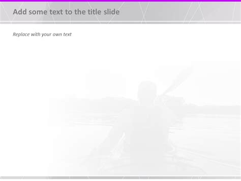 Canoe Free Powerpoint Template