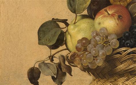 Первый натюрморт в мировой живописи Картина с фруктами Караваджо