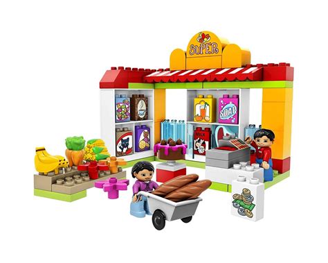 Lego Set 5604 1 Supermarket 2008 Duplo Town Legoville