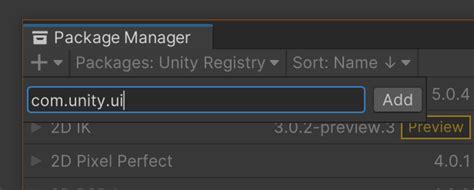 unityのuitoolkitのランタイムサンプルを試す
