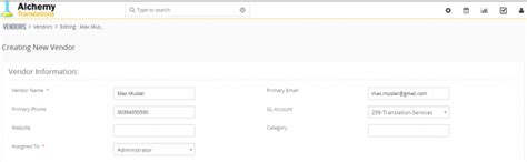 Vtiger Vtiger Vendors [alchemy Translations]