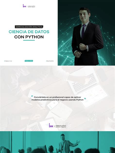 sílabo especialización analítica en ciencia de datos con python n