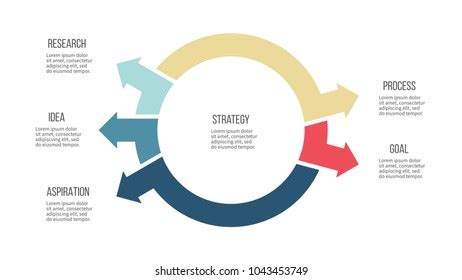 Business Infographics Organization Pie Chart Stock Vector Royalty Free Shutterstock