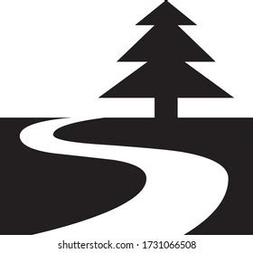 Tree Landscape Vector Design Art Stock Vector Royalty Free Shutterstock