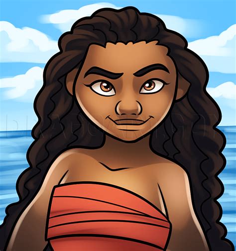 Moana Drawing Png Download Drawing Moana Full Body Graphic Royalty