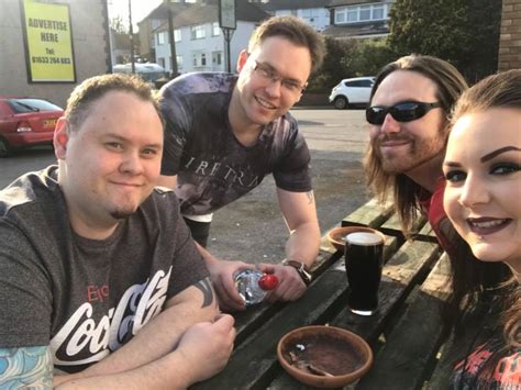 State Of Fame Having A Couple Of Pre Drinks Whilst Facebook